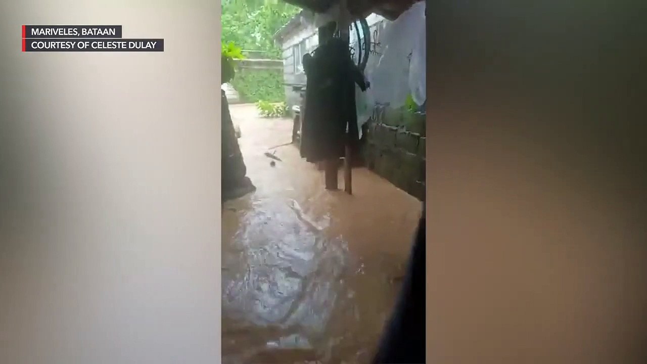 Heavy rain brings floods in Bataan - video Dailymotion