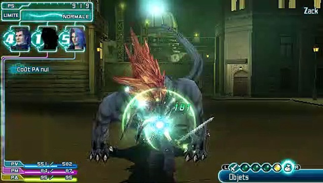 Crisis Core : Final Fantasy VII online multiplayer - psp - Vidéo ...