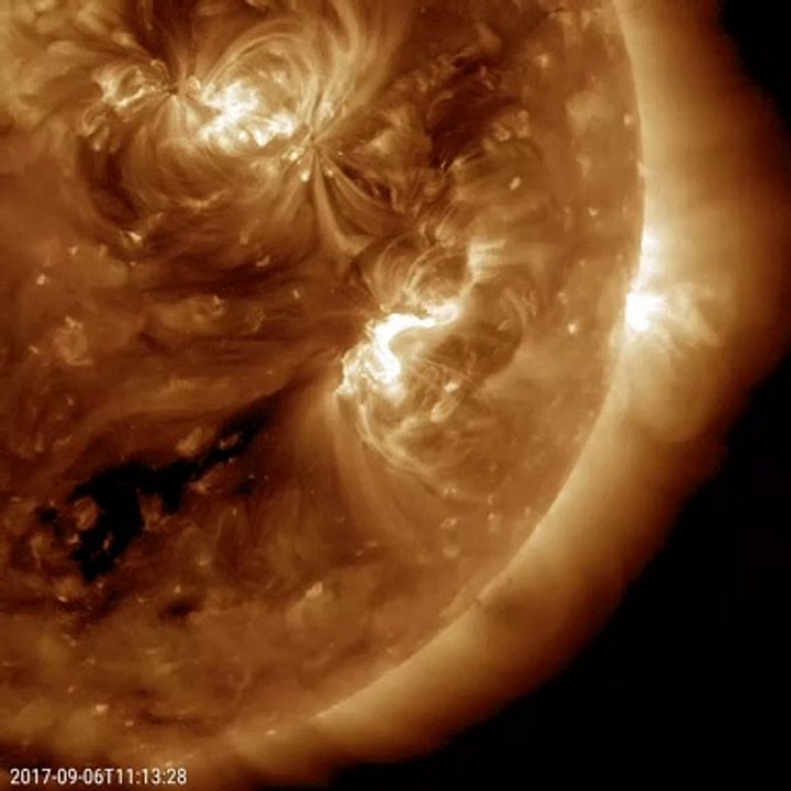 Largest Solar Flare in the Last Decade - video Dailymotion