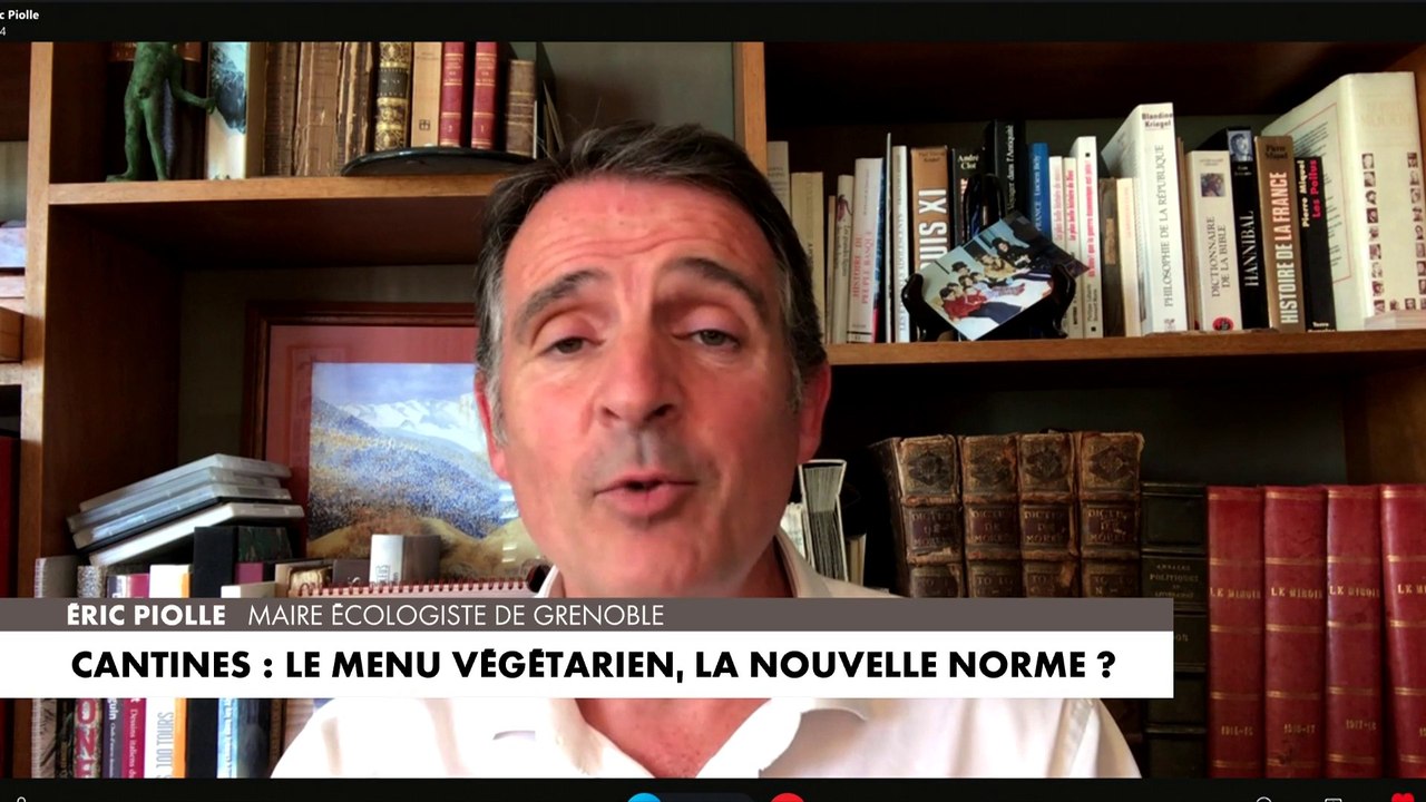 Eric Piolle : «Nos menus sont faits par des diététiciens et cela amène ...