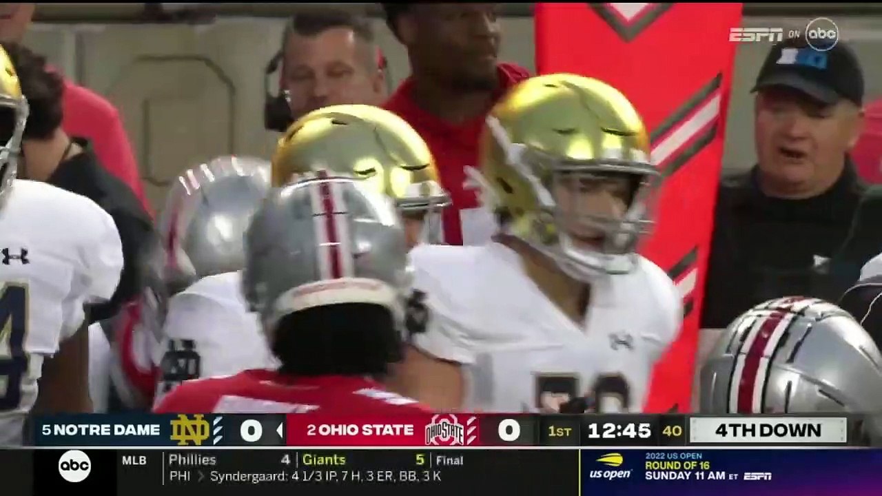 #2 Ohio State vs #5 Notre Dame _ College Football Week 1 _ 2022 College ...