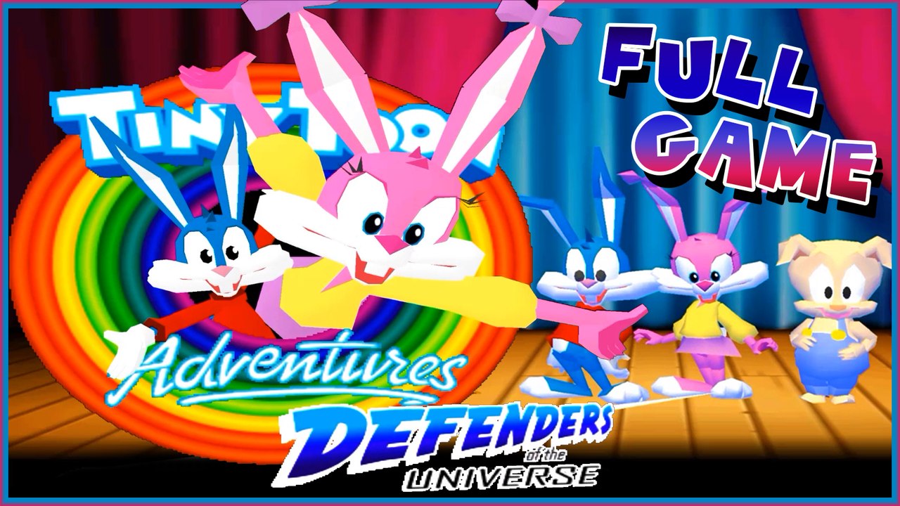 Tiny Toon Adventures: Defenders of the Universe FULL GAME (PS2) - video ...
