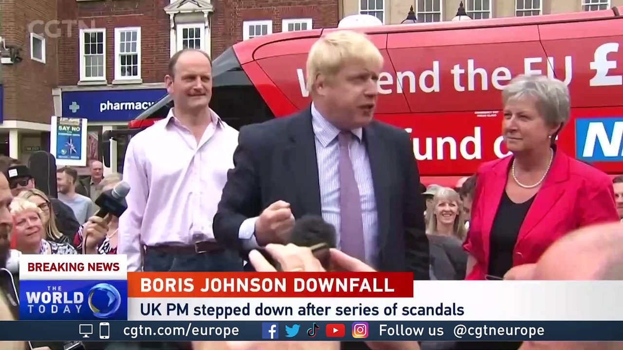 Boris Johnson's roller coaster tenure as UK prime minister - video ...