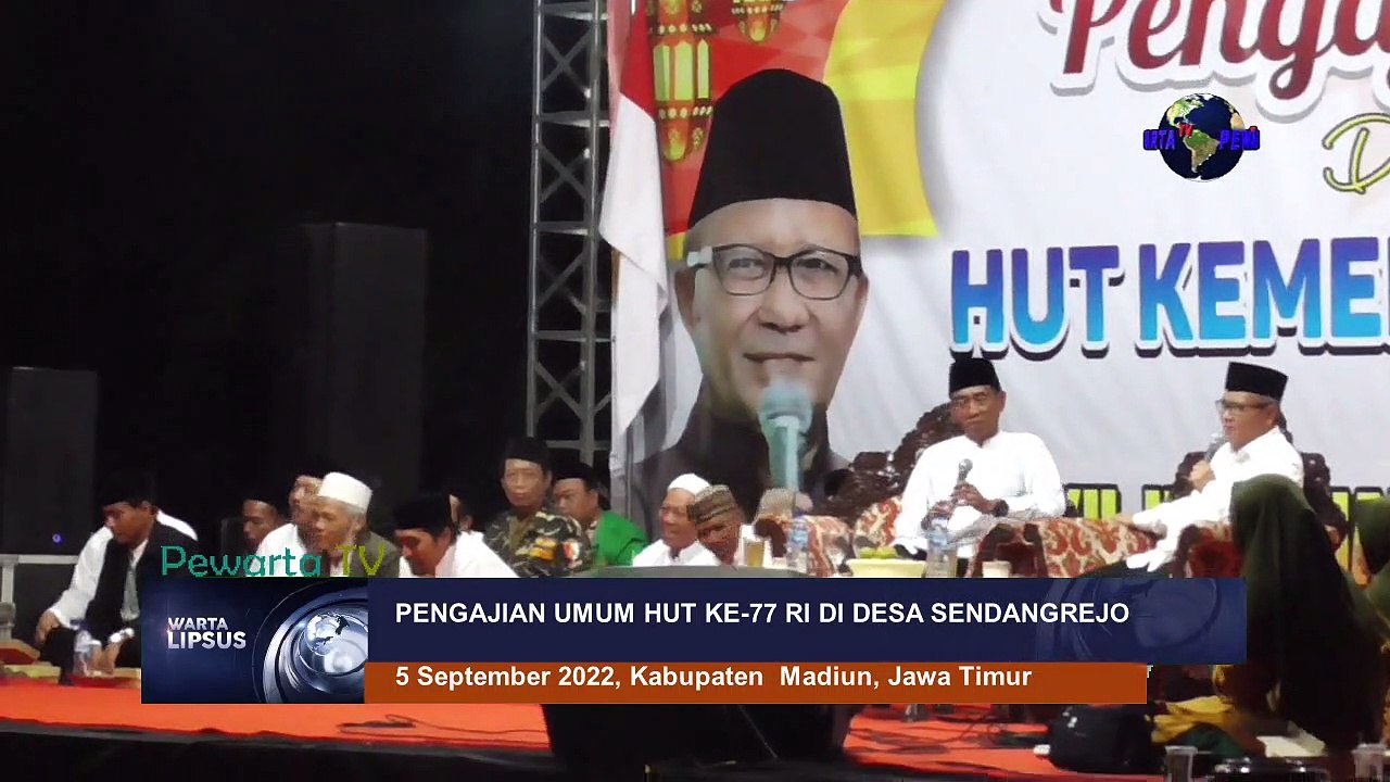Pengajian Umum Dalam Rangka HUT Ke 77 RI Desa Sendangrejo - Video Dailymotion