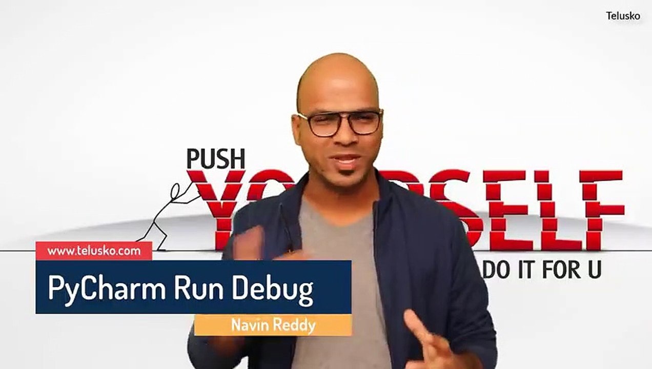 #17 Python Tutorial for Beginners _ Working with PyCharm _ Run _ Debug _ Trace _ py file - video ...