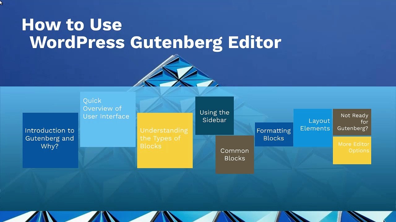 How to Use WordPress Gutenberg Editor | Free Video Course | #common blocks | Part #5 - video ...