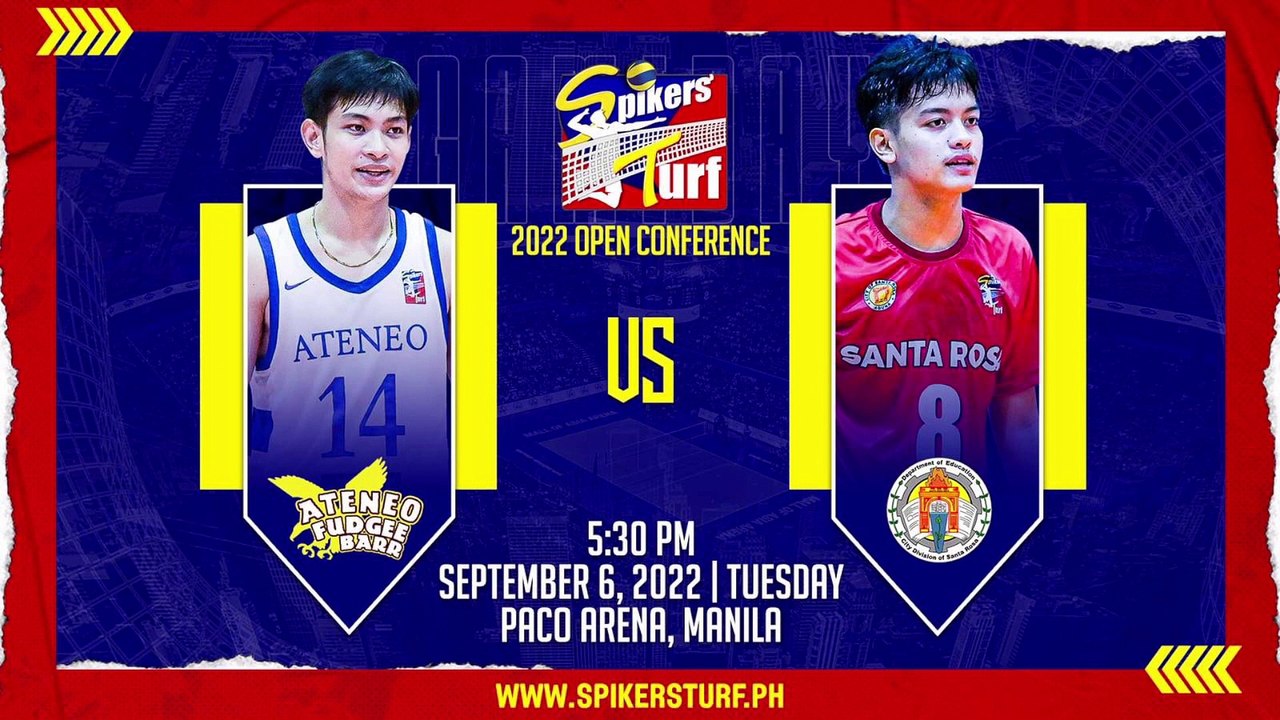 GAME 2 SEPTEMBER 6, 2022 | ATENEO-FUDGEE BARR vs SANTA ROSA CITY LIONS ...