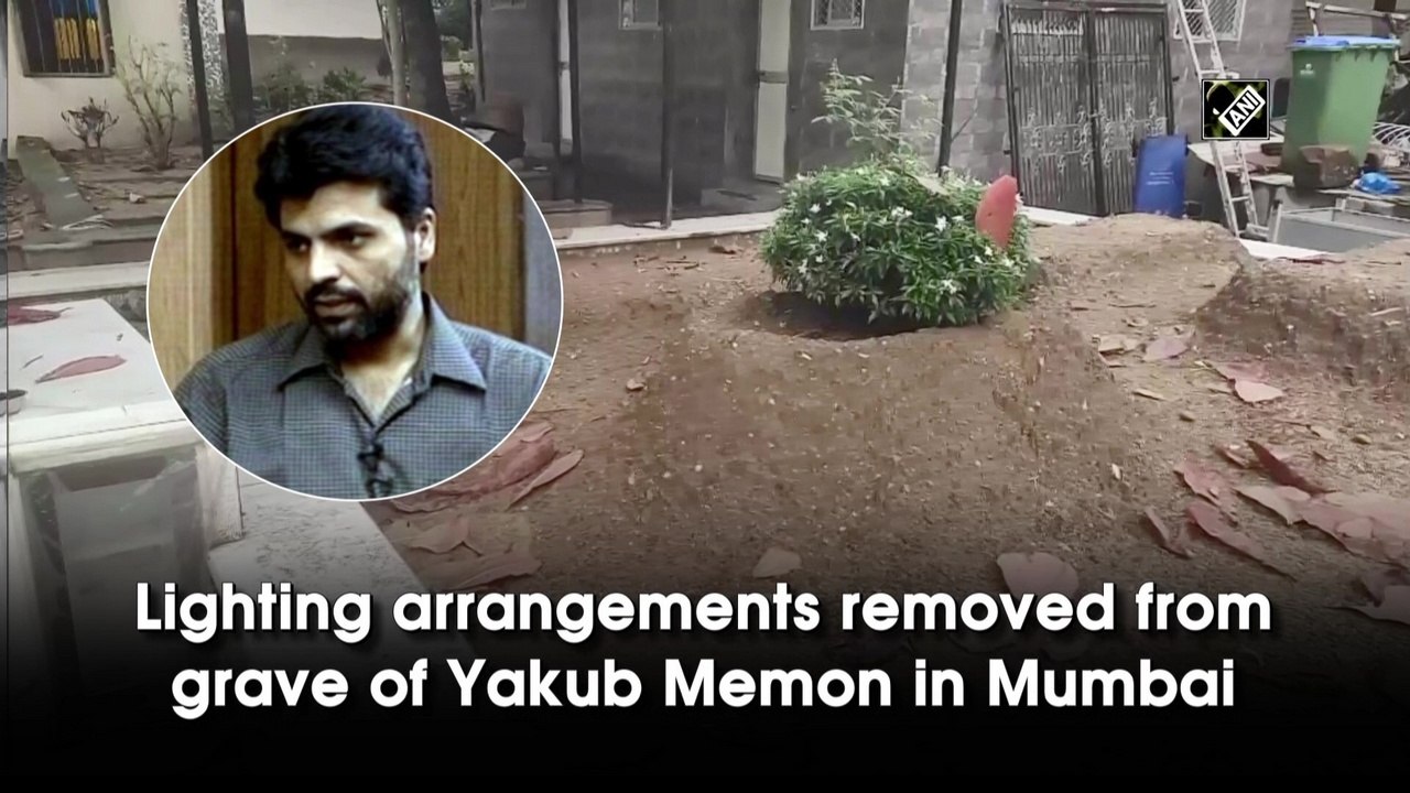 Lighting arrangements removed from grave of Yakub Memon in Mumbai ...
