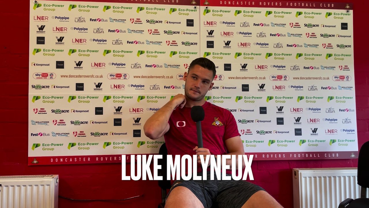Doncaster Rovers winger Luke Molyneux looks forward to Hartlepool ...
