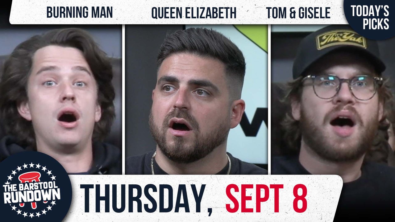 Queen Elizabeth Passes Away - Barstool Rundown - September 8, 2022 - video Dailymotion
