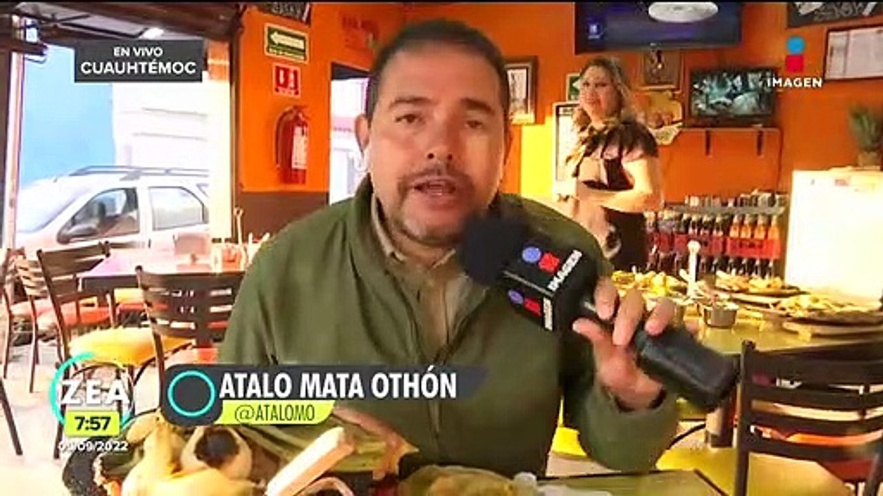 Atalo Mata Othón desayunó tacos a la parrilla en la GAM - Vídeo Dailymotion