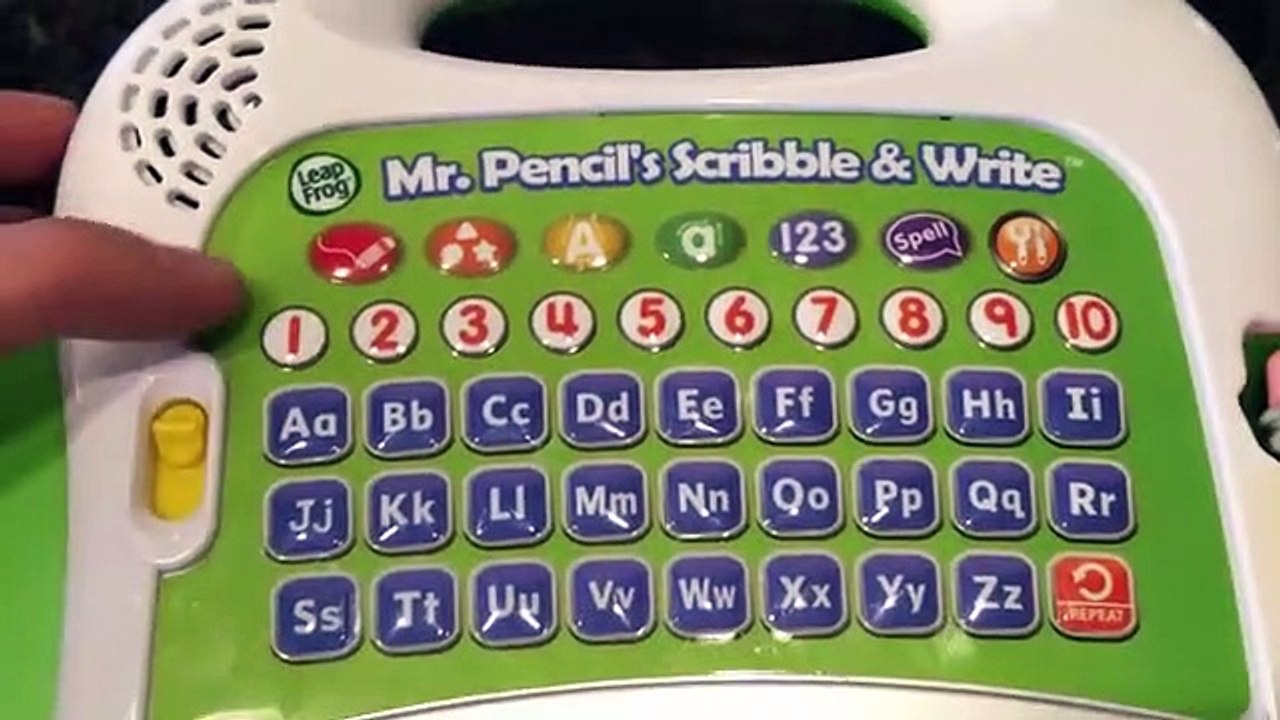 Leapfrog Mr. Pencil Scribble and Write 2017 Review.mp4 - video Dailymotion