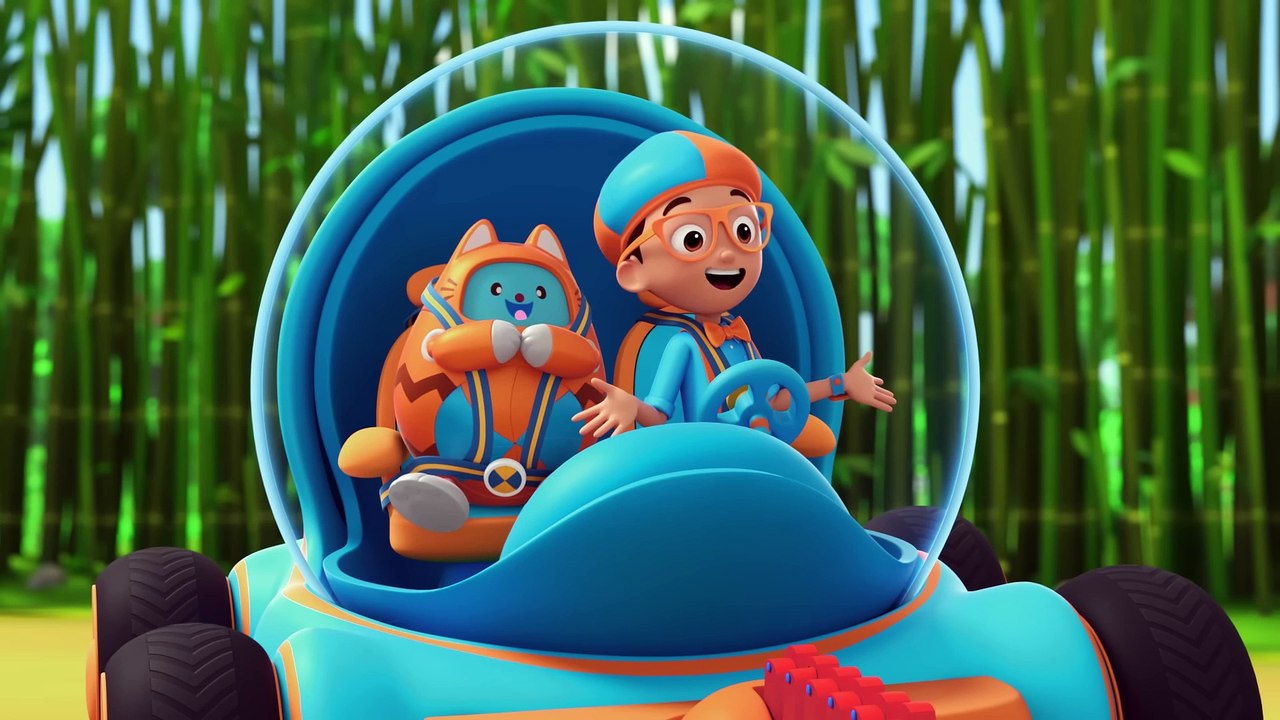 Panda | Blippi Wonders | Caricaturas Educativas Para Niños - Vídeo ...