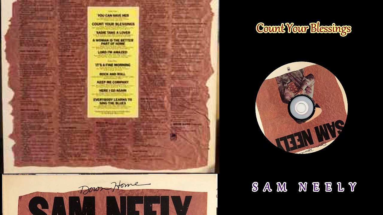 Sam Neely – Down Home 1974 Folk, World, & CountryStyle, Country - video ...