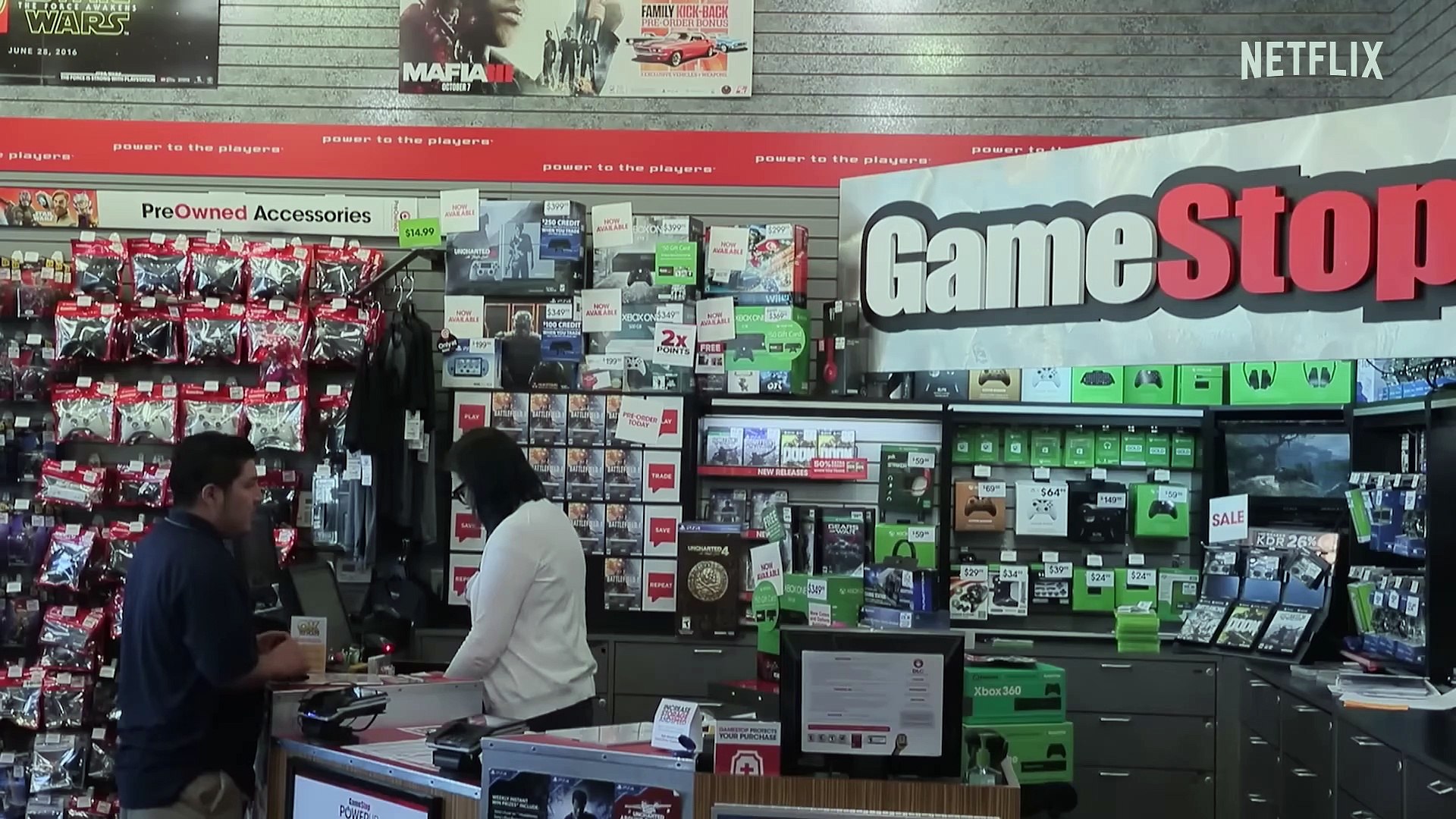 Gamestop Counter