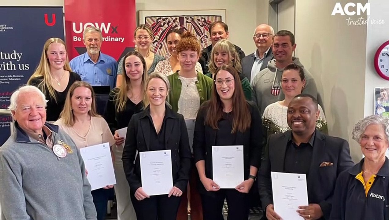 UOW Bega awards presentation, 9-9-2022, Bega District News - video ...