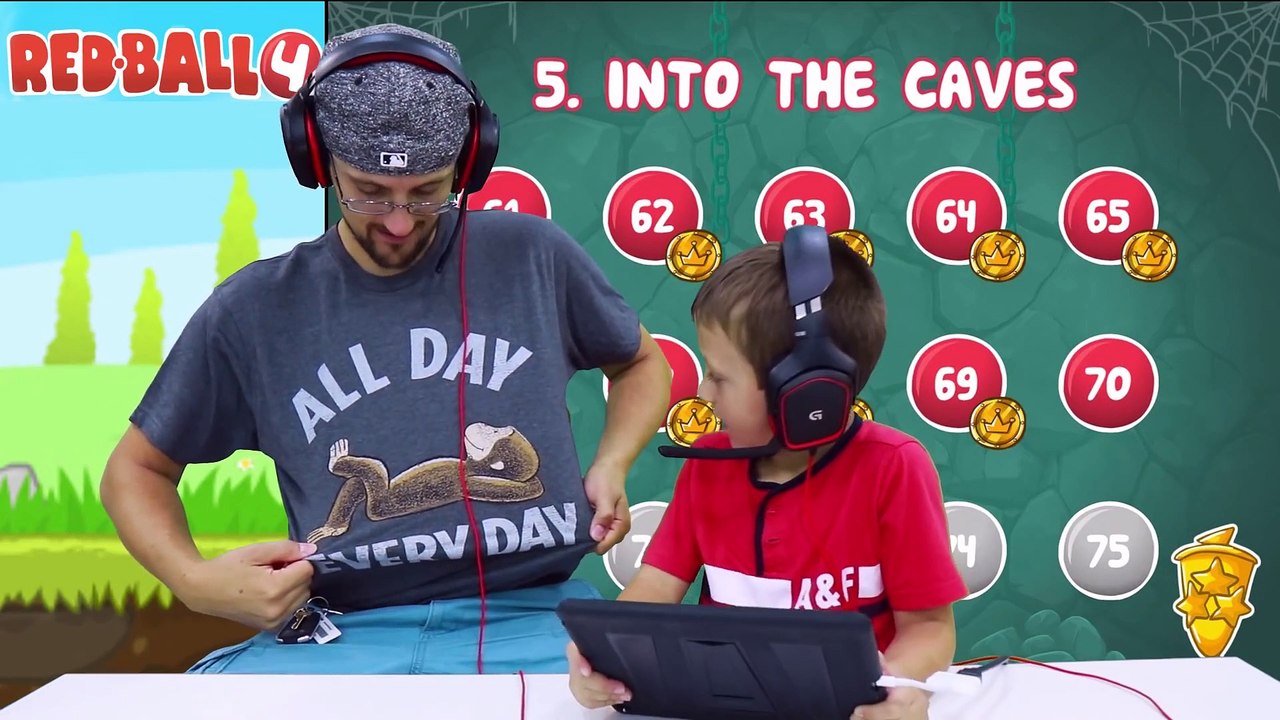 RED BALL 4 FIDGET SPINNER SAVES CHASE'S GIRLFRIEND! FGTEEV BOSS BATTLE ...