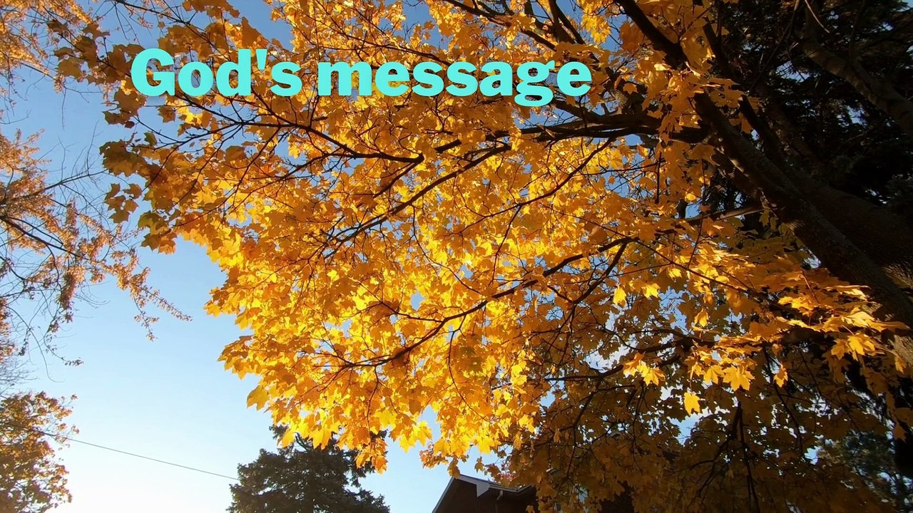 God"s message today| God"s message for me today| prophetic word ...