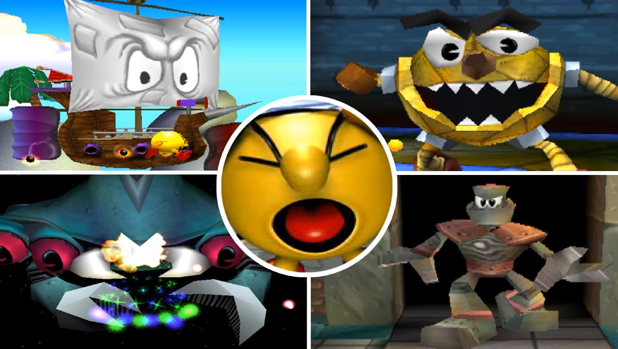 Pac-Man World All Bosses & Ending (PS1) - video Dailymotion