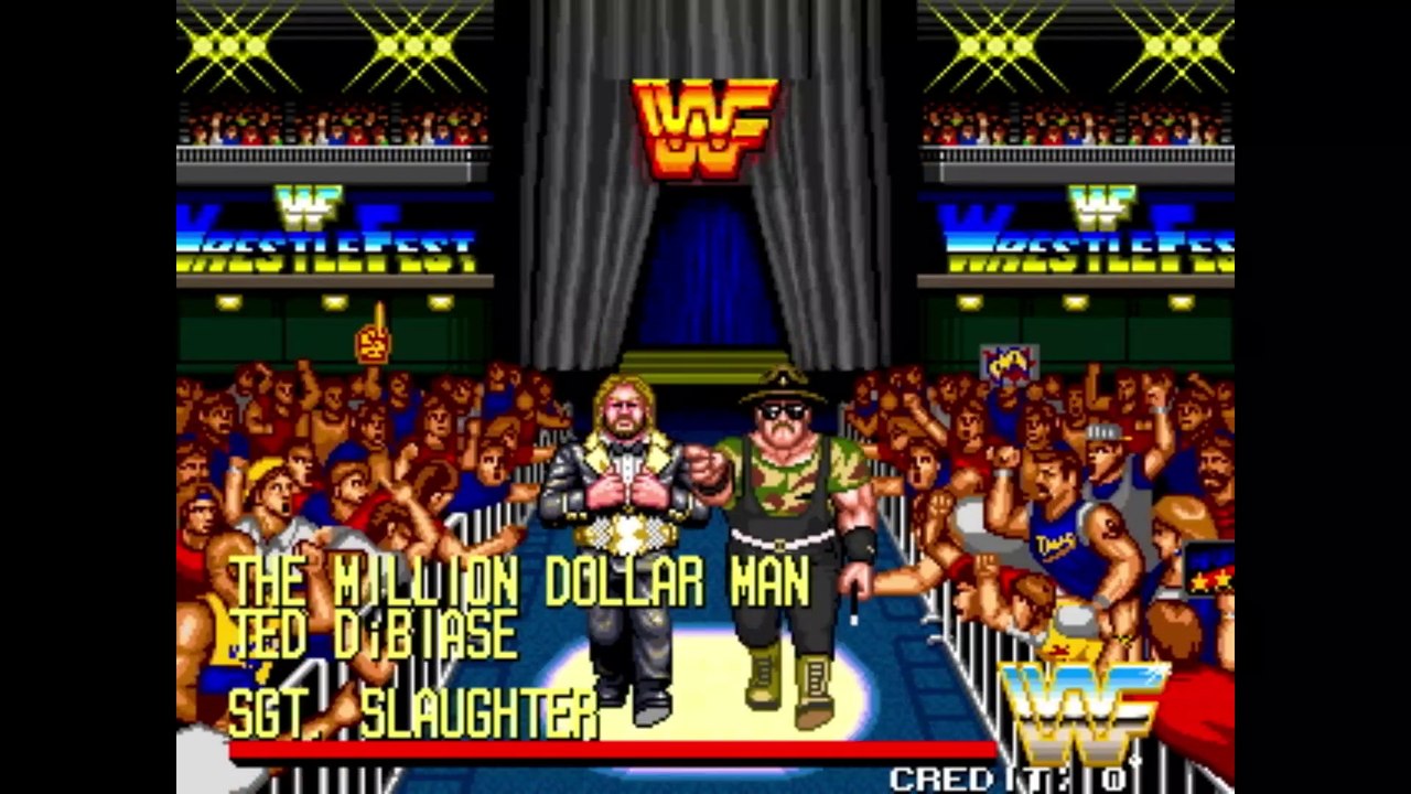 WWF WrestleFest (Arcade) Tag-Team Champions - Complete - No Recovery ...