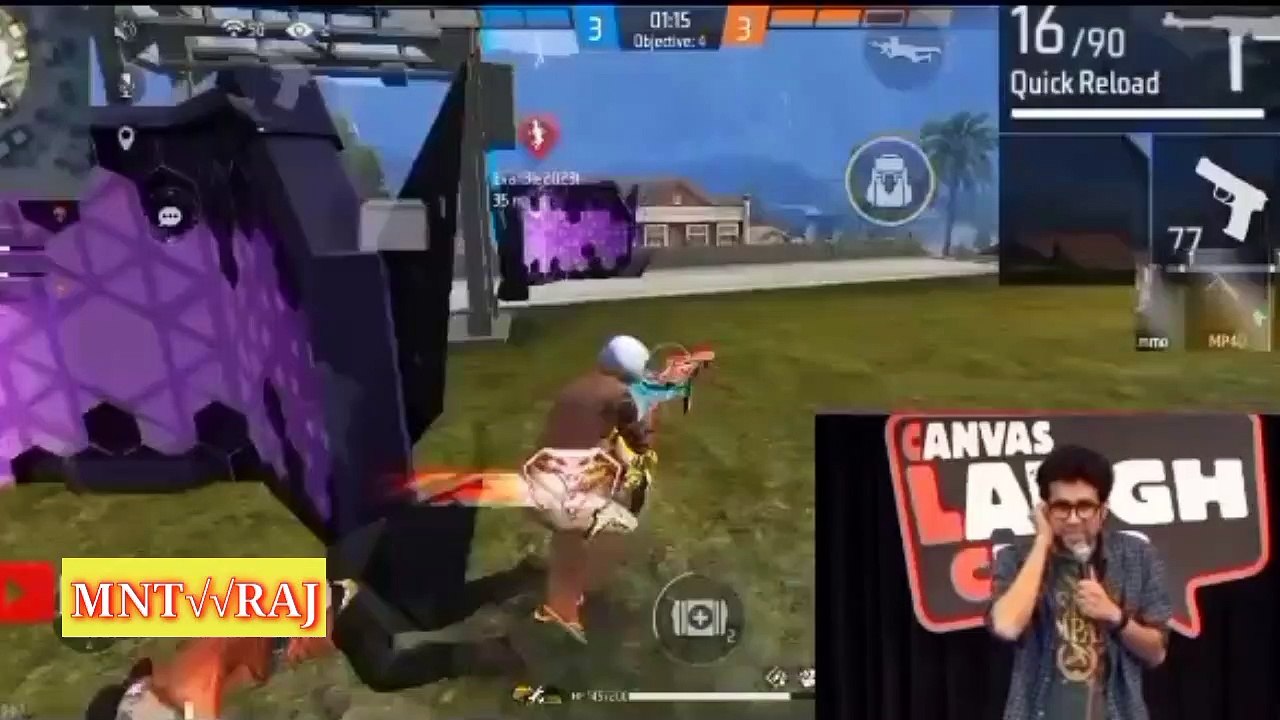 Free fire funny video in gameplay ll wait for end smile - video Dailymotion