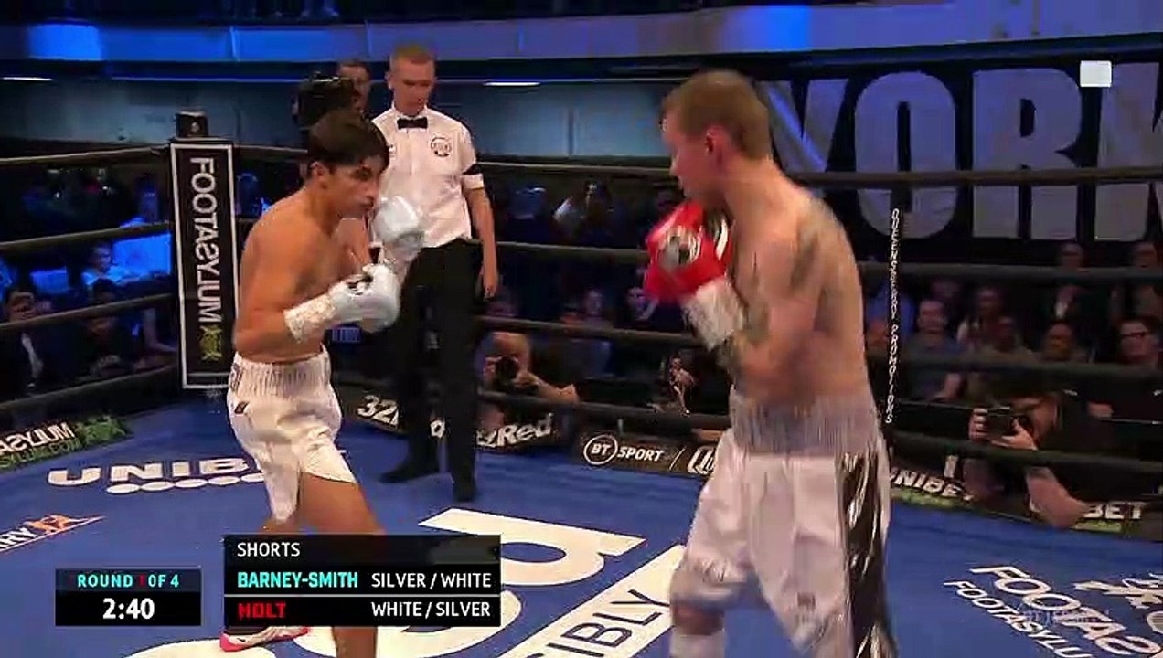 Royston Barney Smith vs Paul Holt (16-09-2022) Full Fight - video ...