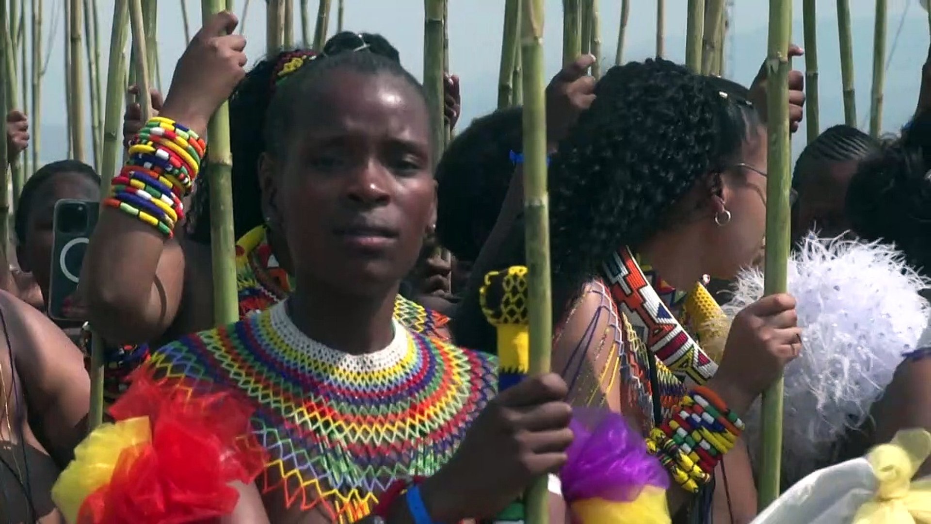 Zulu Reed Dance Bathing