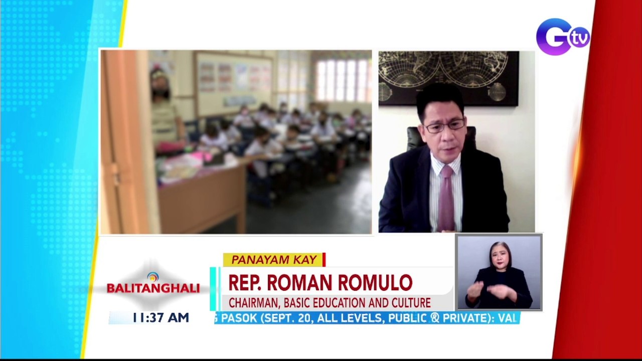 Panayam kay Rep. Roman Romulo | BT - video Dailymotion