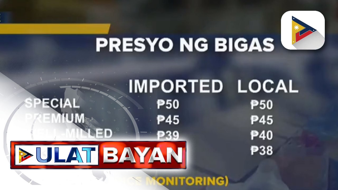Presyo ng imported na bigas, nakaambang tumaas ng P4-P5/KG sa Nobyembre - video Dailymotion