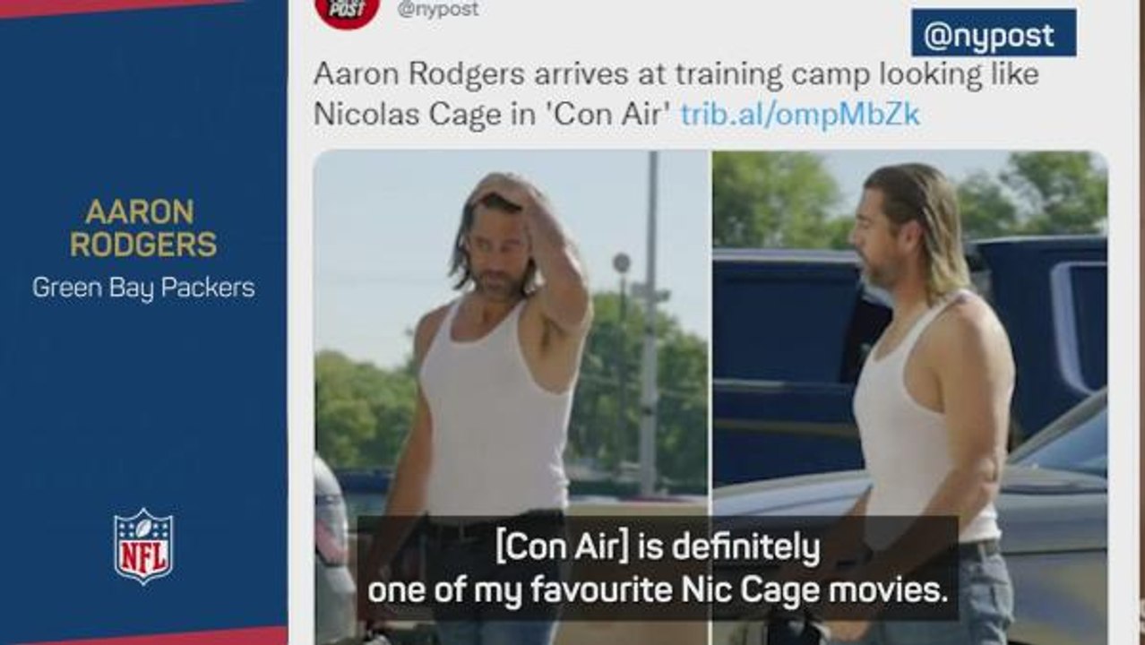Con Air - Rodgers dressed to impress on Packers return - video Dailymotion