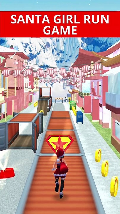 Santa Girl Run Game ️ Big Fun Gameplay - video Dailymotion