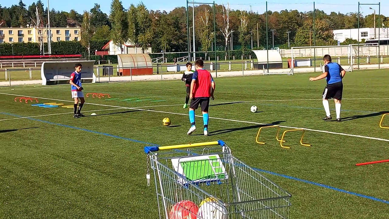 Entraînement U13 - Vidéo Dailymotion
