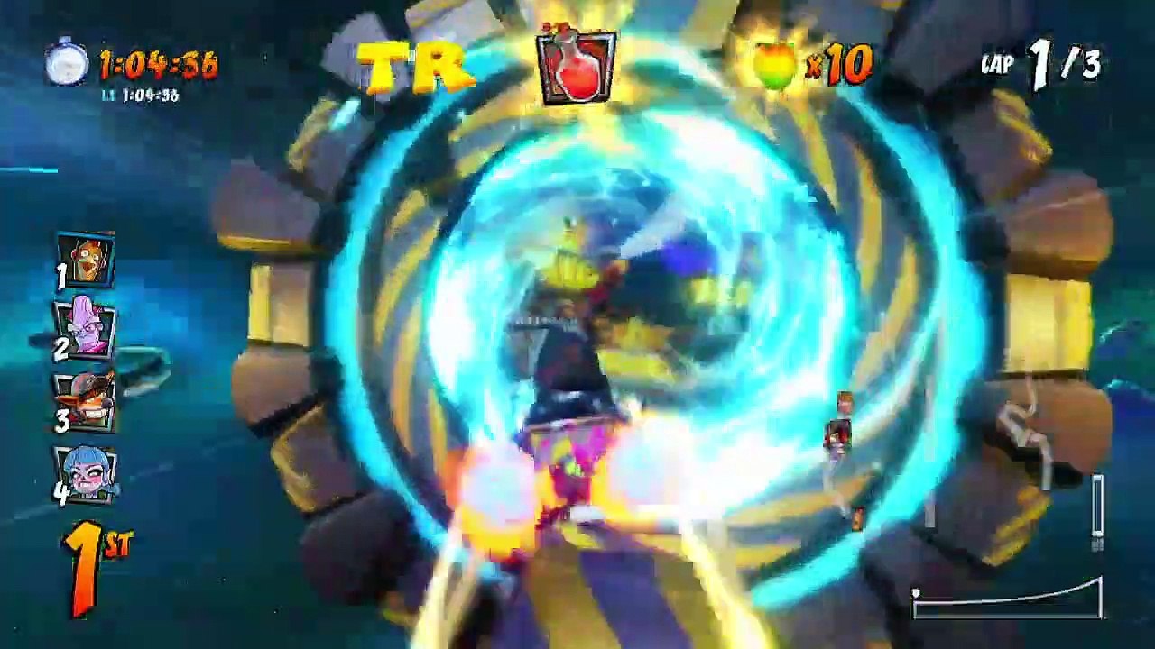 Hyper Spaceway CTR Challenge Gameplay - Crash Team Racing Nitro-Fueled ...