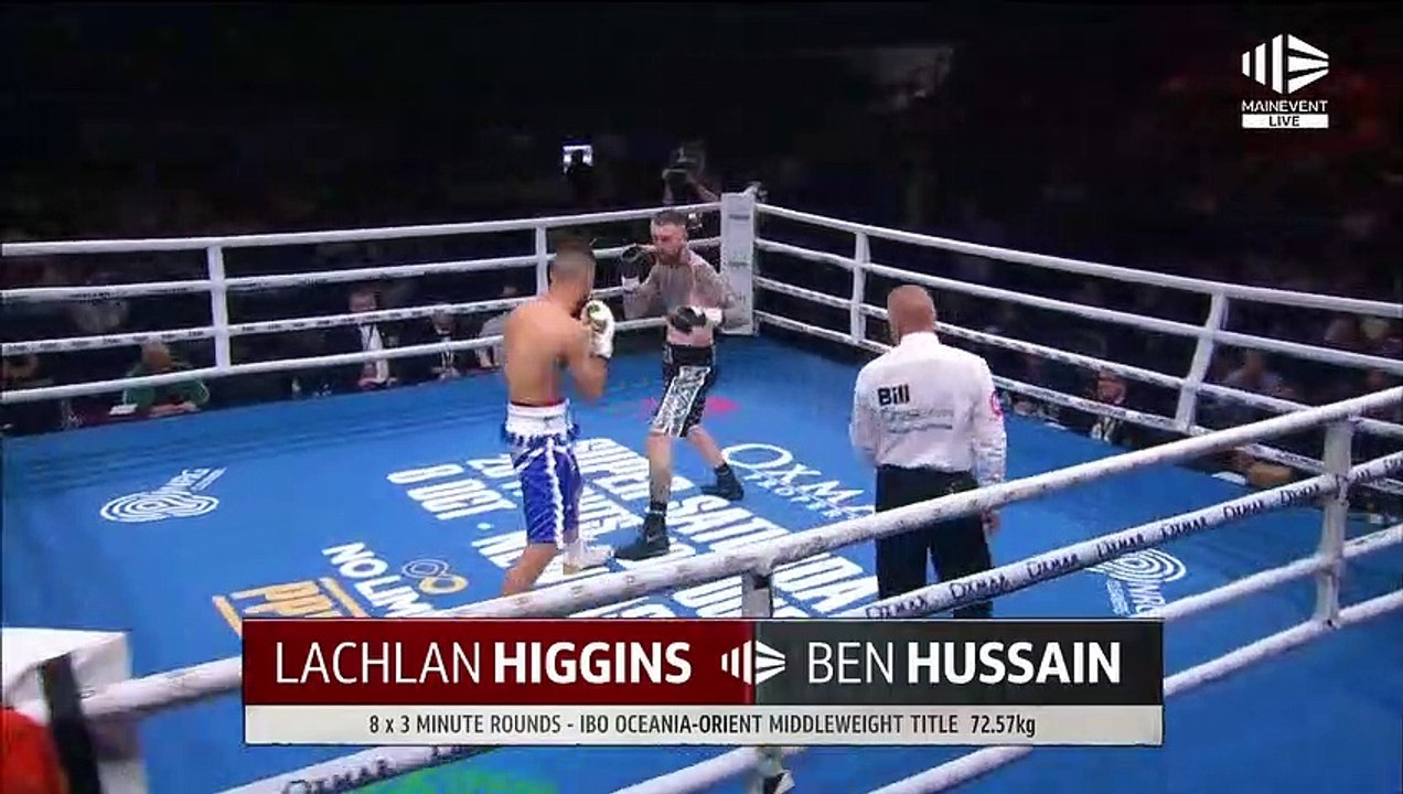 Benjamin Hussain vs Lachlan Higgins (15-09-2022) Full Fight - video ...