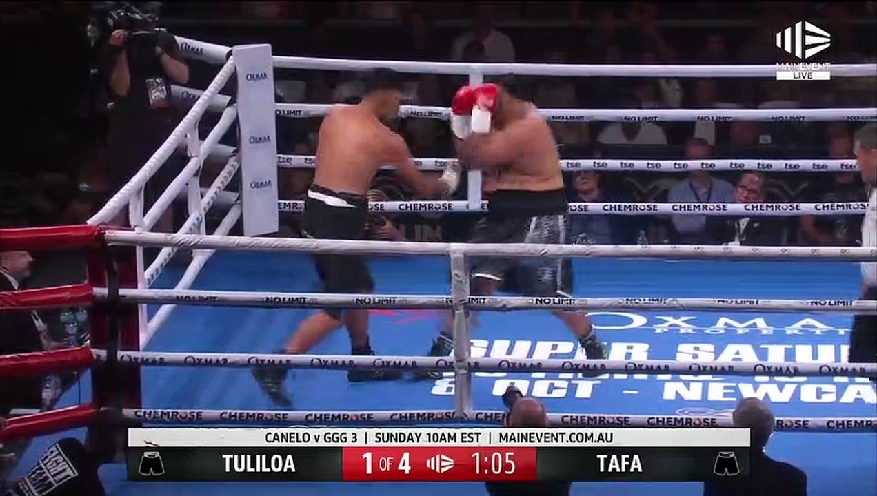 Junior Tafa vs David Tuliloa (15-09-2022) Full Fight - video Dailymotion