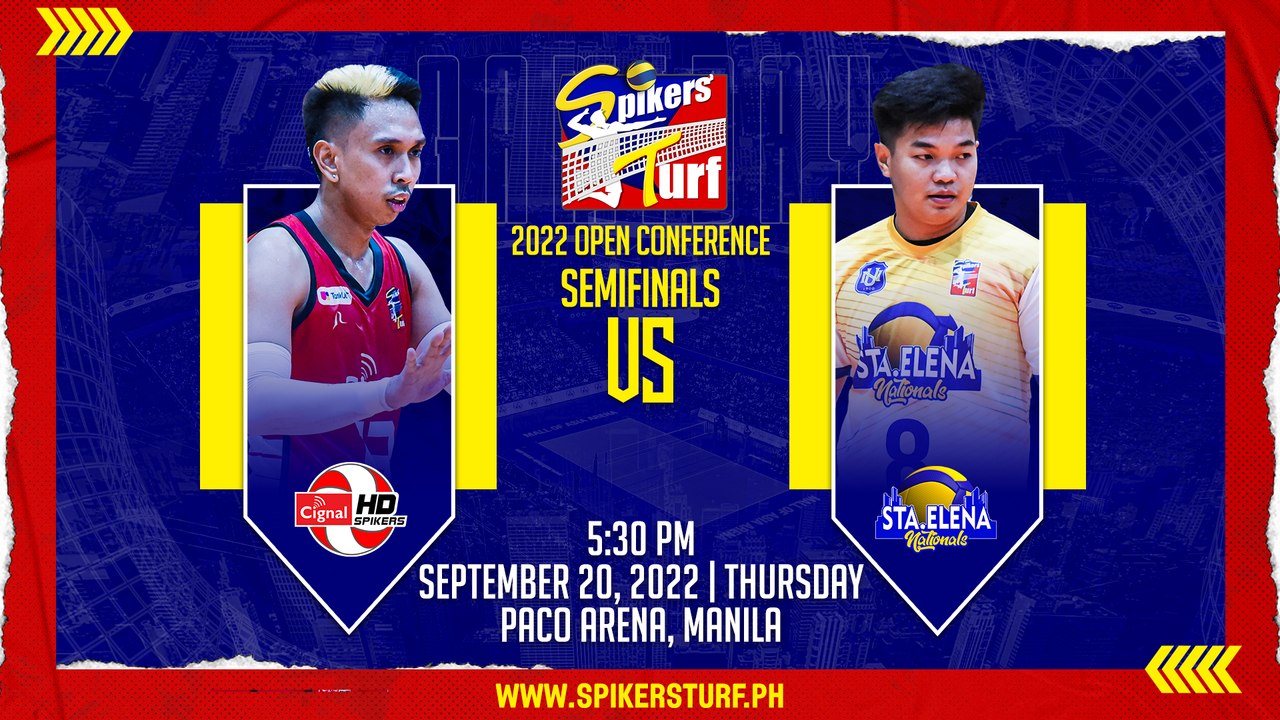 GAME 2 SEPTEMBER 22, 2022 | CIGNAL HD SPIKERS vs NU-STA.ELENA NATIONALS ...