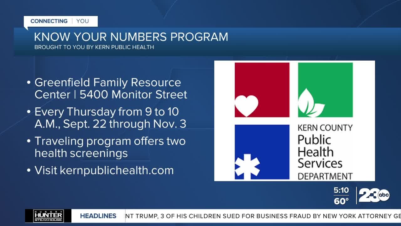 Kern County Public Health launches Know Your Numbers program in ...
