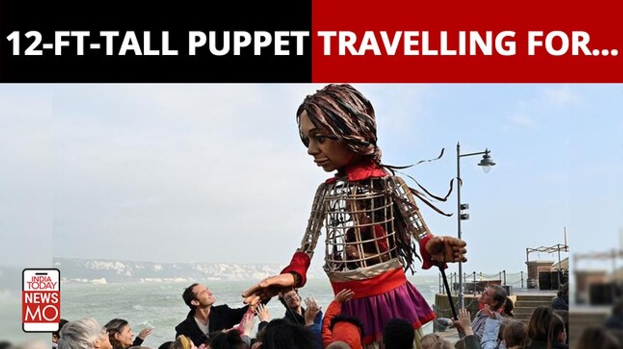 Why this 12-foot-tall Syrian puppet, Little Amal, is on a world tour ...