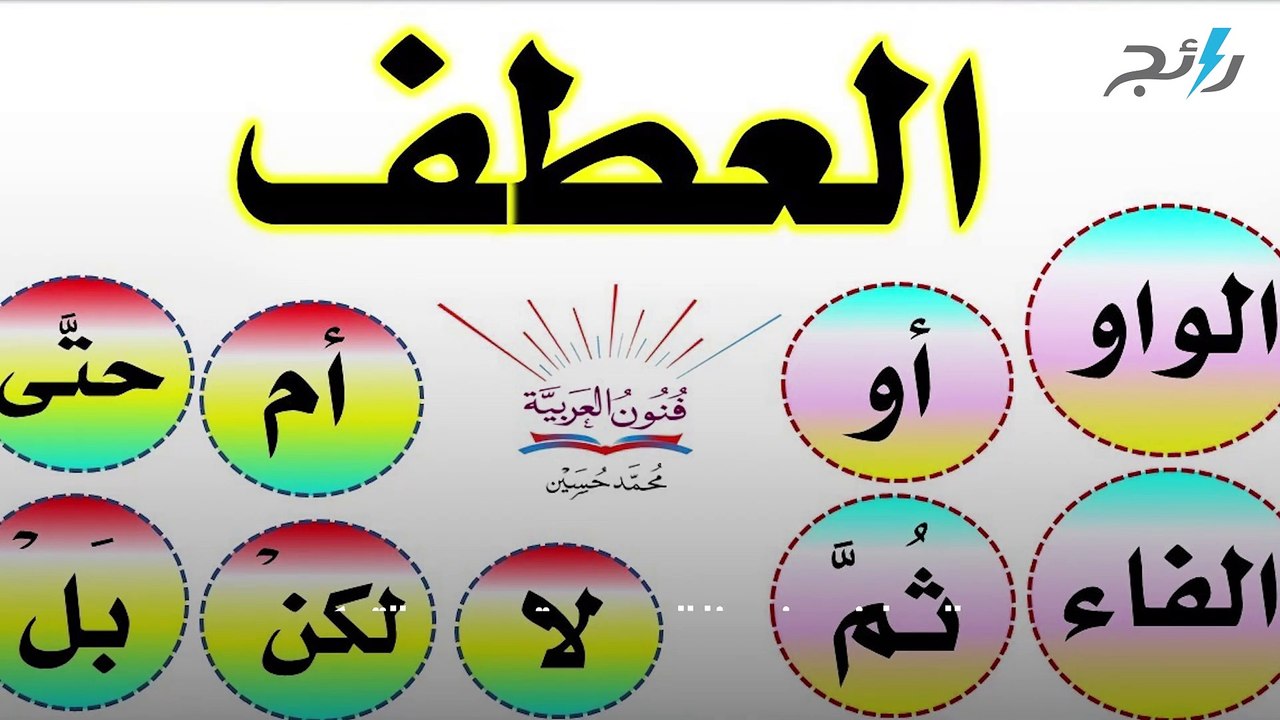 حروف العطف فيديو Dailymotion