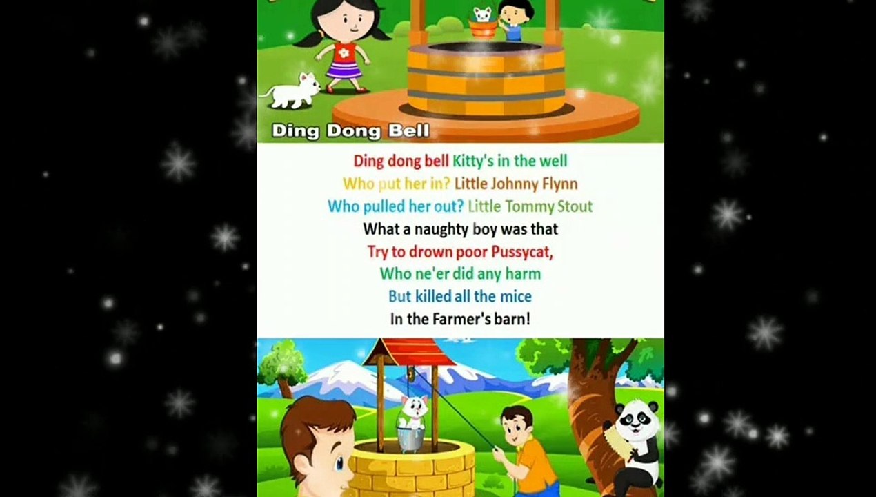 ding dong bell nursery rhyme | ding dong bell poem - video Dailymotion
