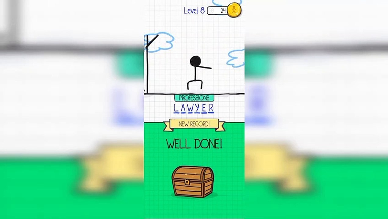 Hangman mobile gameplay Part 2 || Guess the word to save hangman # ...