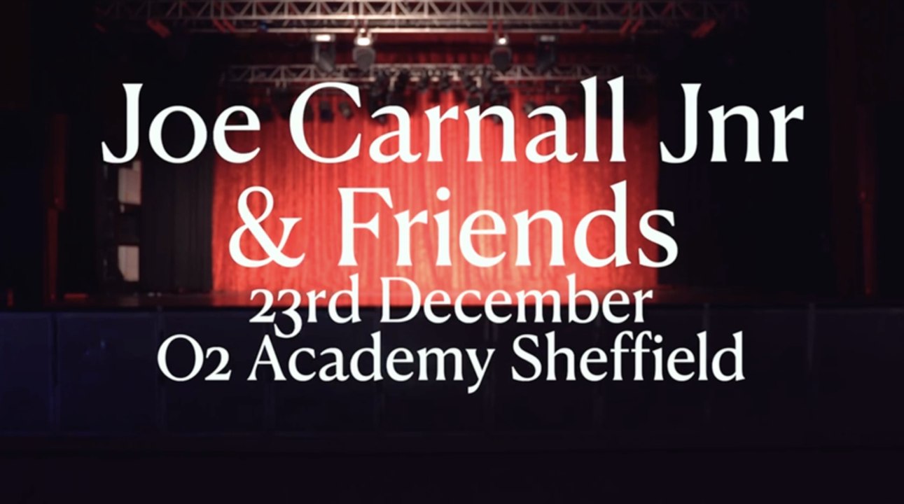 PREVIEW: Joe Carnall and Friends Christmas Show 2022 - video Dailymotion
