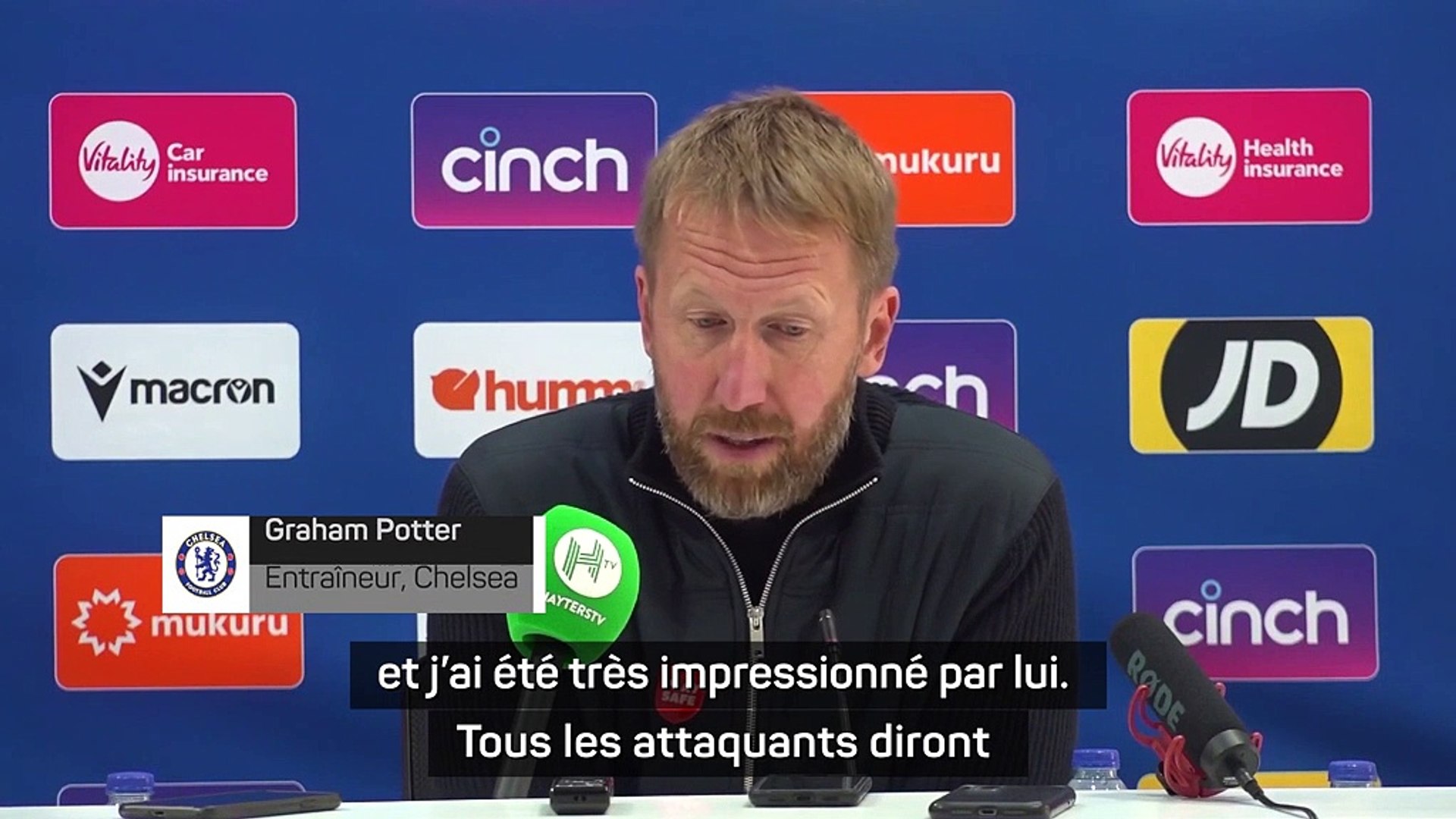 9e J Potter Impressionné Par Aubameyang