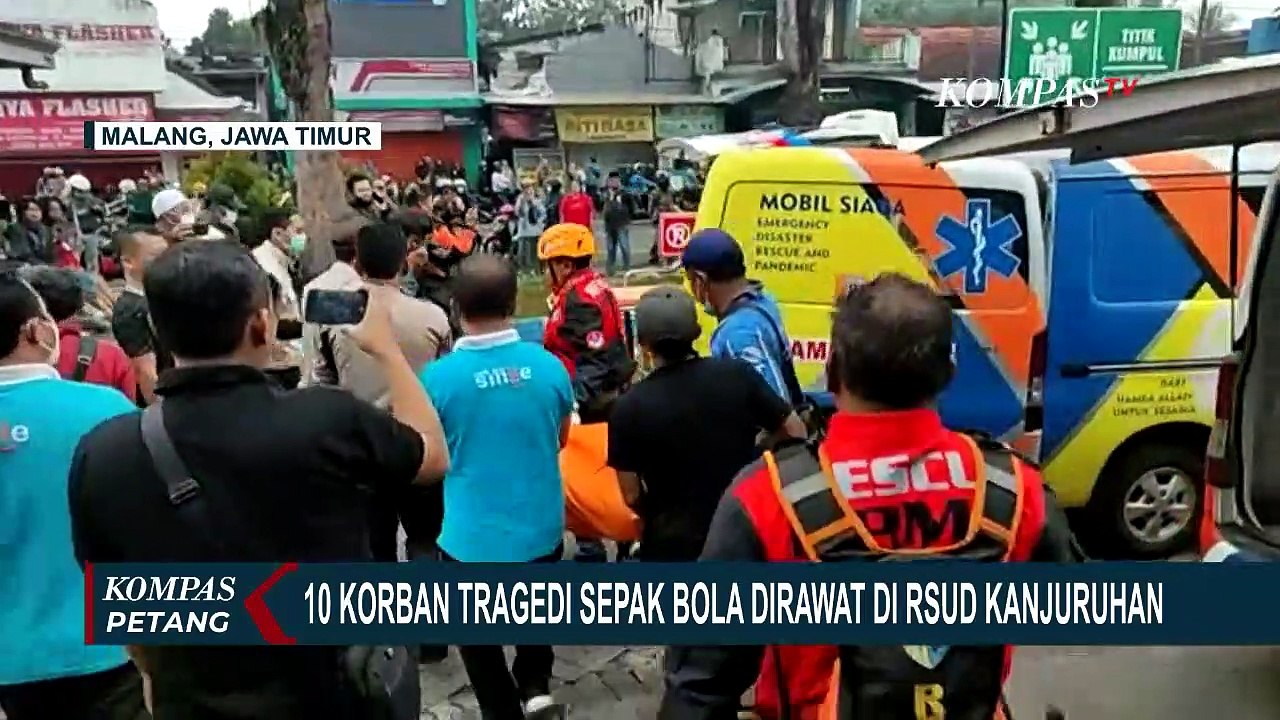 26 Korban Tragedi Kanjuruhan Masih Dirawat di Rumah Sakit, 6 Orang Diantaranya Masuk Ruang ICU ...