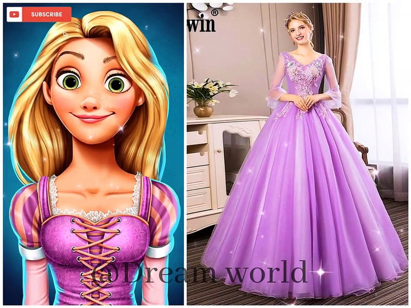Rapunzel Prom Dress