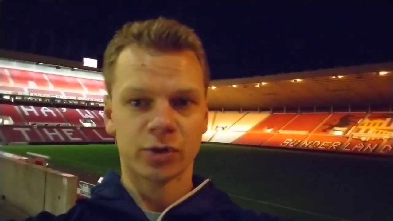 Joe Nicholson reacts to Sunderland's goalless draw with Blackpool in ...
