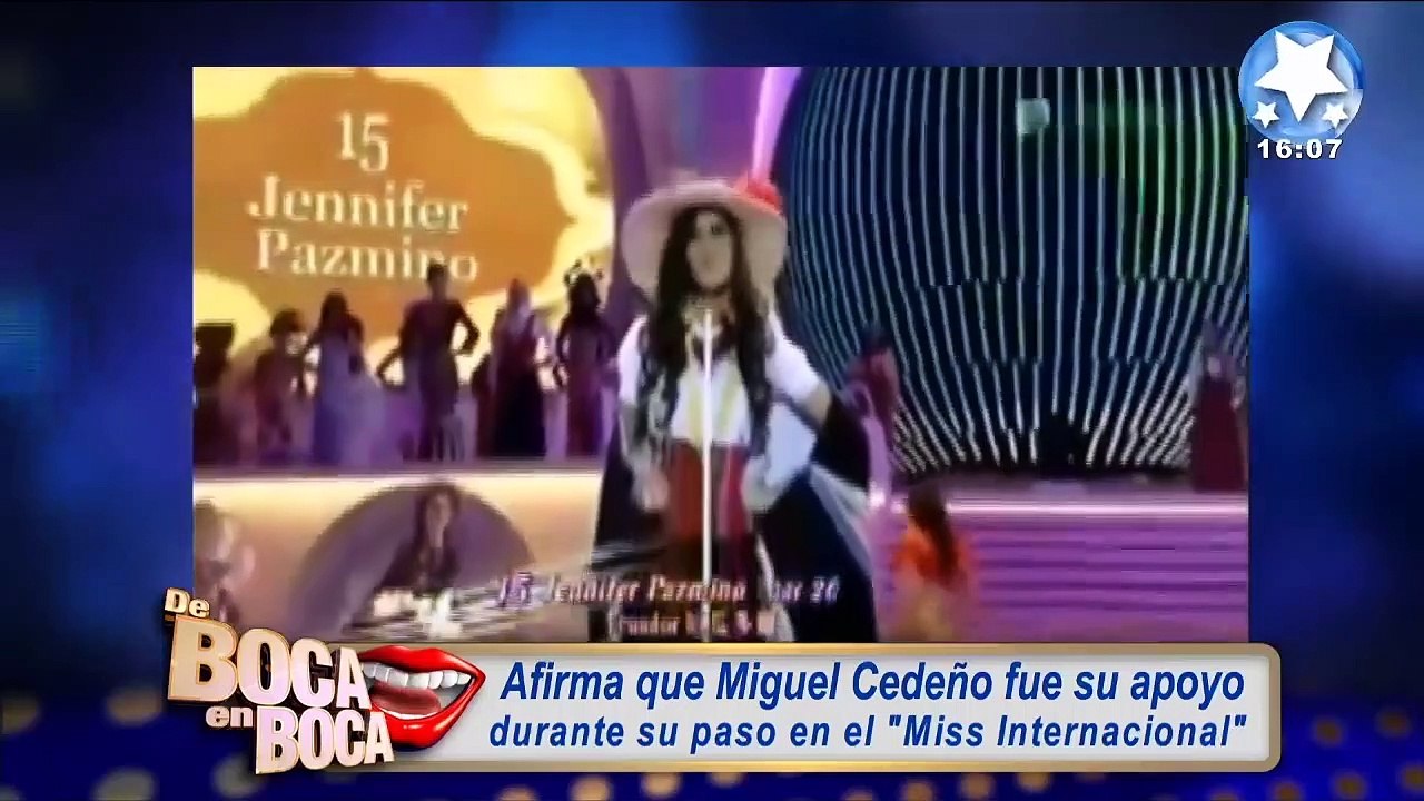 Yo fui Reina: Jennifer Pazmiño afirma que Miguel Cedeño fue su apoyo ...