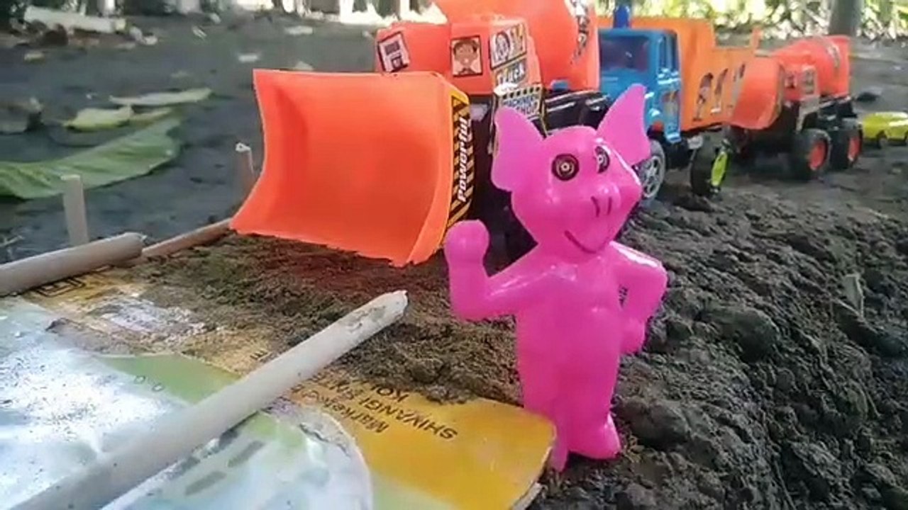 gadi wala cartoon | tractor wala cartoon | jcb train Auto truck bus ...