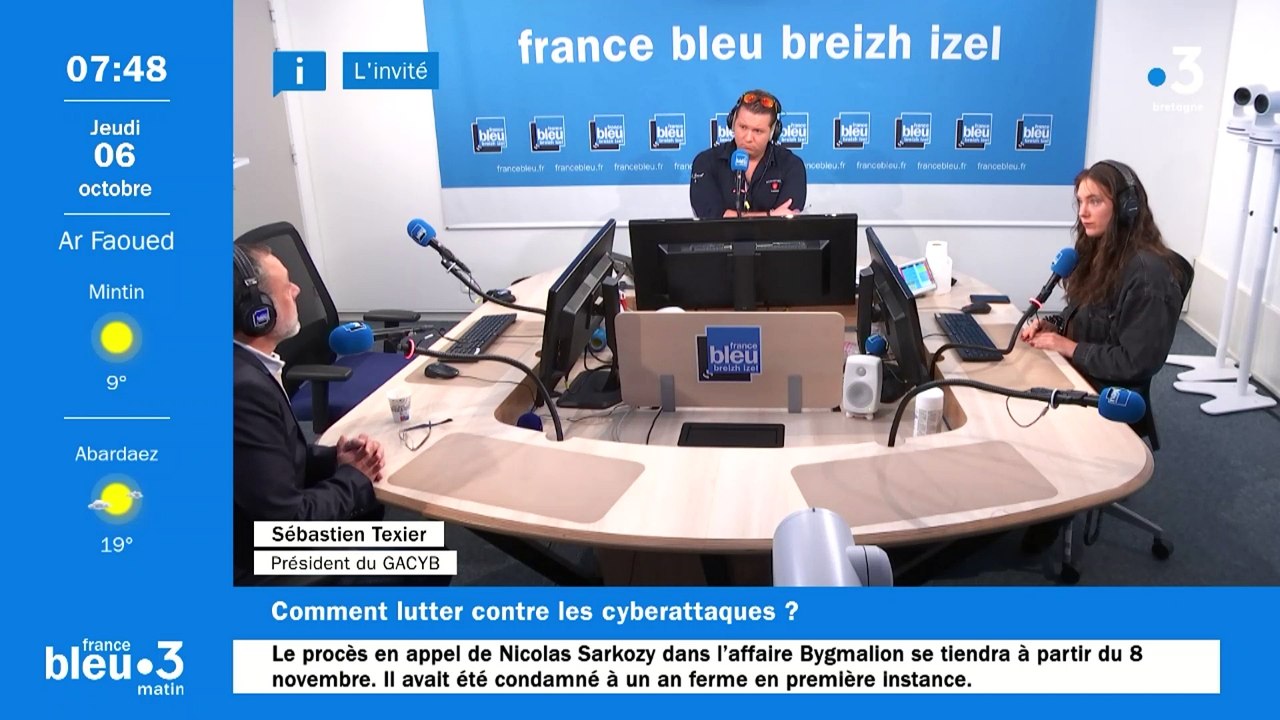 La Cybersécurité en Bretagne avec Sébastien Texier - Vidéo Dailymotion