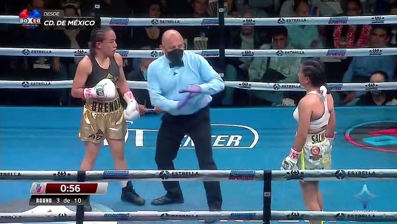 Montserrat Alarcon vs Brenda Balderas Martinez (30-09-2022) Full Fight ...